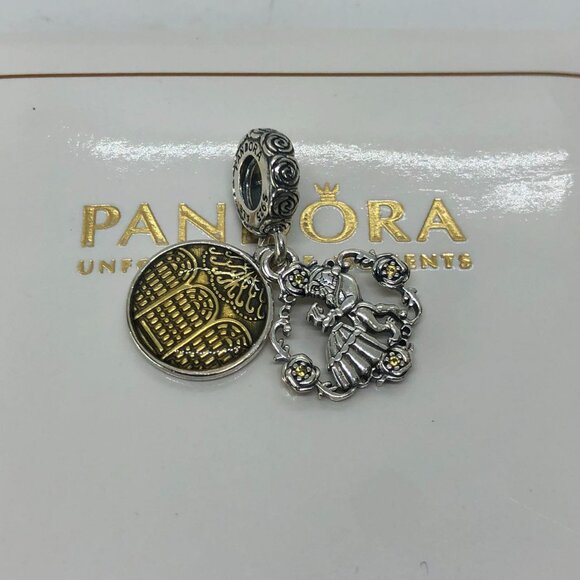 Pandora | Jewelry | Pandora Disney Beauty And The Beast Dancing Dangle ...